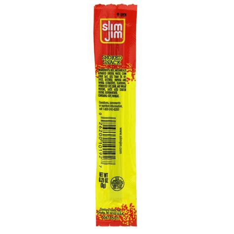 Wholesale Slim Jim® Original Smoked Snacks 028 Oz