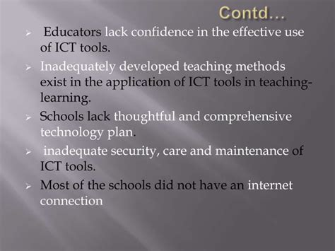 Ict Integration Into Teaching And Pptx