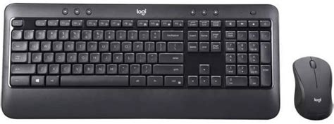 Logitech Mk540 Advanced Wireless Keyboard With Wireless Mouse Combo Full Size Keyboard And Mouse