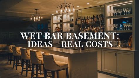 Wet Bar Basement 15 Ideas Real Costs Willyhomes