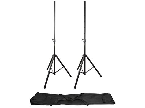Qtx Speaker Stand Set With Bag H Duty Cookes