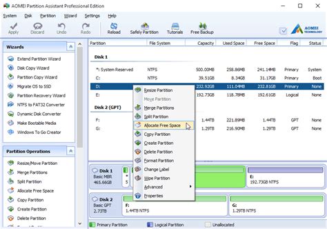 Windows Disk Partitioning