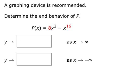 solved a graphing device is recommended determine the end
