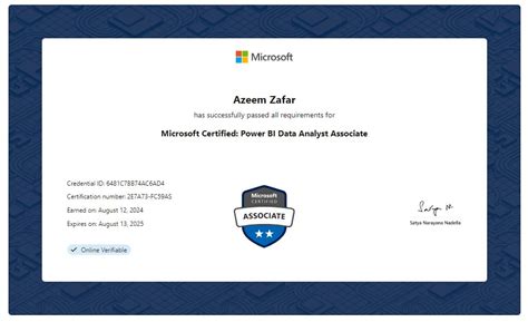 Microsoft Powerbi Certification Dataanalytics Businessintelligence