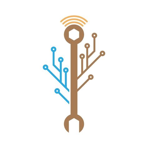 Premium Vector Circuit Logo Icon Design