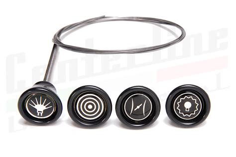 Dash Knobs 101 Giulia Centerline Alfa Oem And Aftermarket Alfa Romeo Car Parts