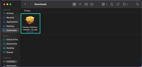 Install The Desktop Assistant Canopy