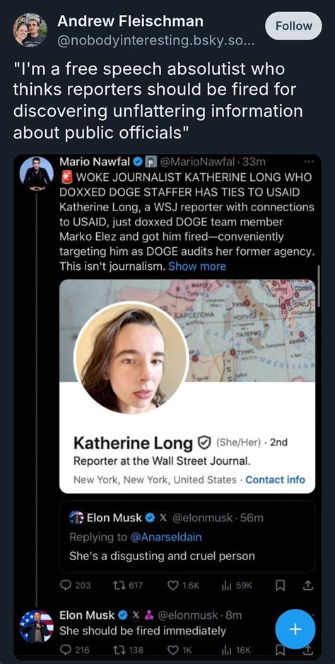 Elon Musk Hates Free Speech Actually As Demonstrated By His Actions And Words Album On Imgur