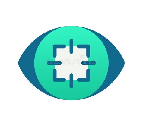 Focus Concentration Sharpen Attention Single Isolated Icon With Gradient Style Stock Vector