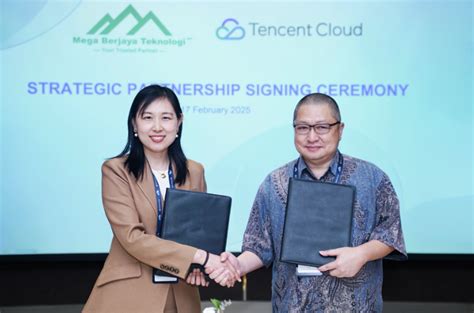 Tencent Cloud Collaborates With Mega Berjaya Teknologi To Accelerate Indonesias Digital