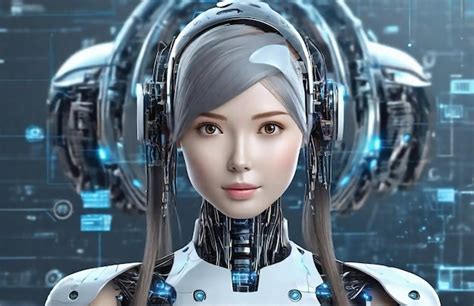 Premium Photo Internet Technology Girl Generate A Realistic Image