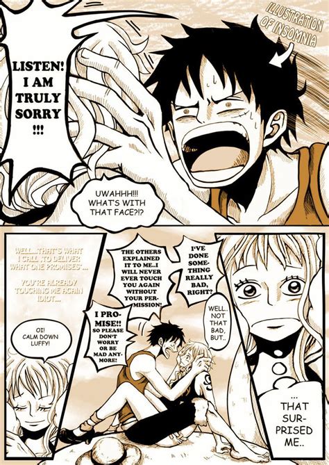 Sign Of Affection Page One Piece Comic Luffy X Nami One Piece Manga