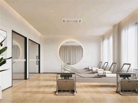 健身房效果图 茶茶came 站酷zcool