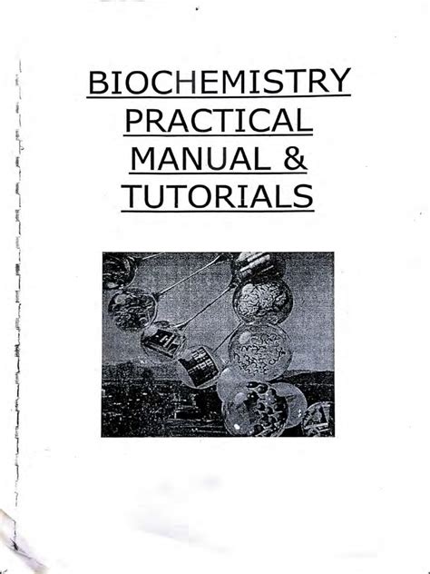 Biochemistry Practical Manual And Tutorials Pdf Agarose Gel Electrophoresis Gel