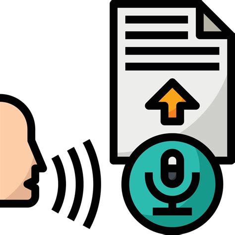 Speech Recognition Record Ai Artificial Intelligence Filled Outline Icon 14359018 Vector Art