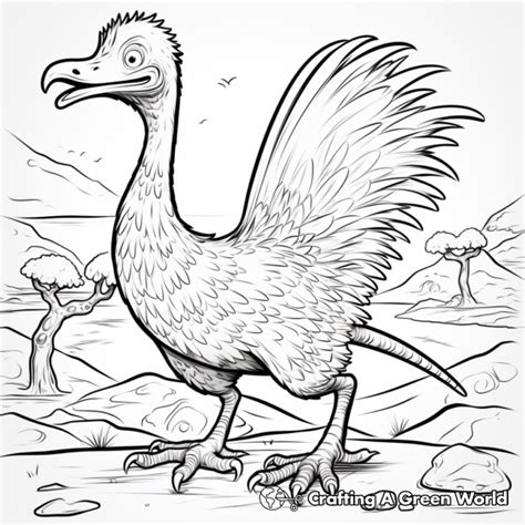 Pyroraptor Coloring Page Coloring Pages