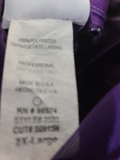 Womens 2x Pacific Plex Purple Satin Crystals Chiffo Gem