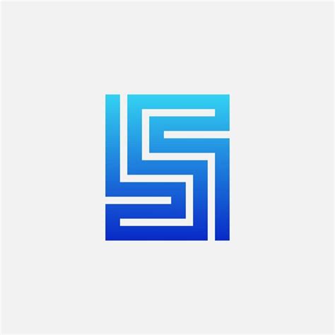 Premium Vector Modern Letter S Monogram Initial Logo Design