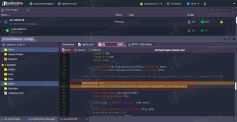 How To Enable Modsecurity Web Application Firewall Inside Nginx Server On The Rosehosting Cloud