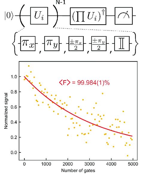 5 Average Single Qubit Gate Fidelity As Measured By Randomized Download Scientific Diagram