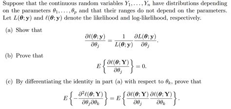 Solved Suppose That The Continuous Random Variables Y1