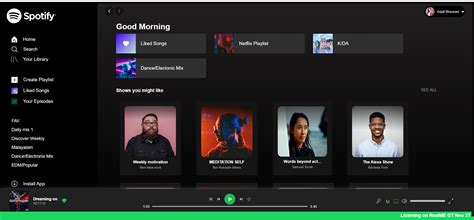 GitHub AnjaliBharwani Spotify Clone