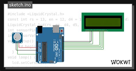 Program Adc Wokwi Esp32 Stm32 Arduino Simulator