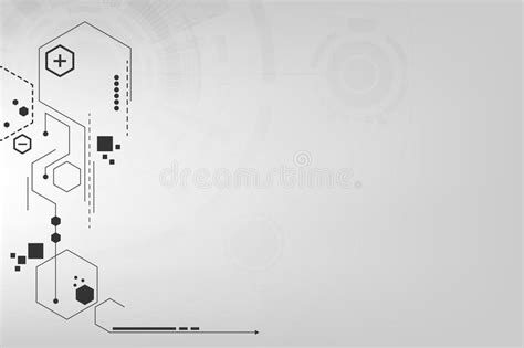 Vector Abstract Background Technology Design Stock Vector