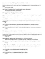Chapter Introduction To CPT Surgery Guidelines HCPCS And Modifiers Chapter Introduction