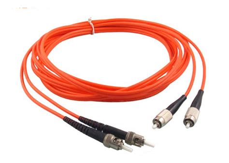 ST LC SC FC Multimode Fiber Patch Cord 1 2 5M Length 40 75 Operating