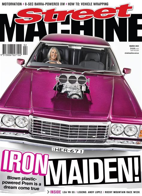 Cover Shoot Street Machine March 2022 Hosking Industries