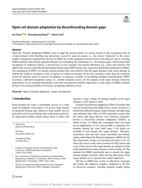 Open Set Domain Adaptation By Deconfounding Domain Gaps