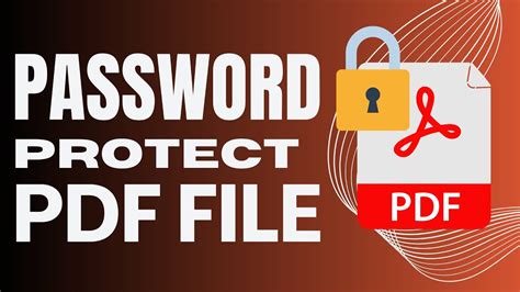 How To Protect PDF File With Password No Software To Install YouTube