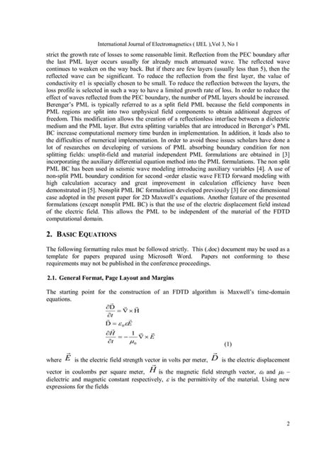 Non Split Perfectly Matched Layer Boundary Conditions For Numerical Solution Of D Maxwell