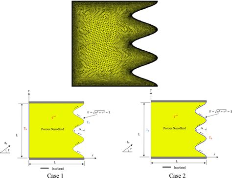 Mesh Generation And Different Boundary Conditions In Two Cases Download Scientific Diagram