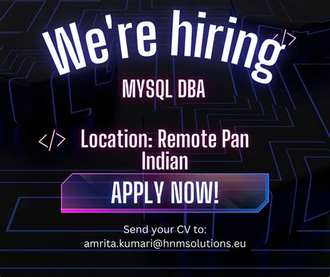 Amrita Kumari On Linkedin Jobseekers Note Mandatoryskills Mysqldba Mysql Sqlquery Etl