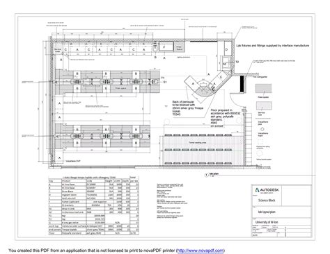 Intergrated Lab Layouts S Sheet SL Lab Layout Plan PPT