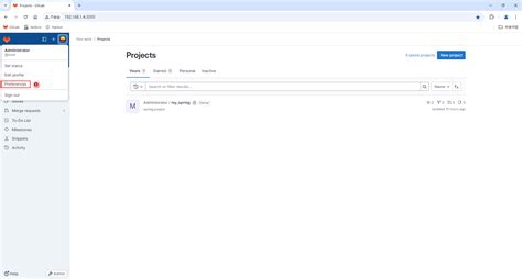 Gitlab 设置为中文 核心编程
