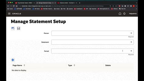 Oracle Vbcs Beginner Lessons Table Line Edit Creating Row Youtube