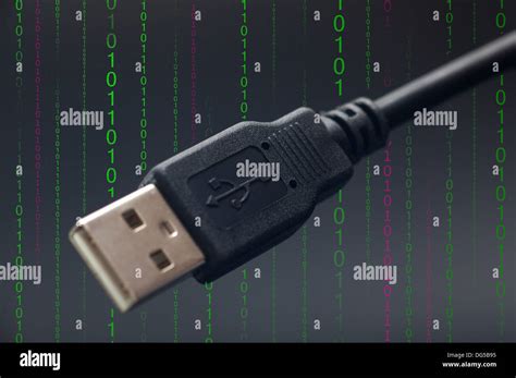 USB Cable Plug Stock Photo Alamy