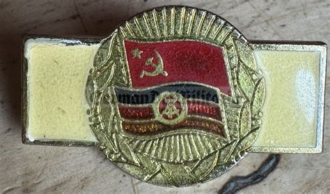 Ab600 6 Stasi Mfs Staatssicherheit Undercover Recognition Badge Germandotmilitaria