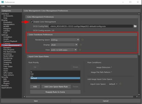 Colors From Maya 2022 Arnold Render View Do Not Match With Exr