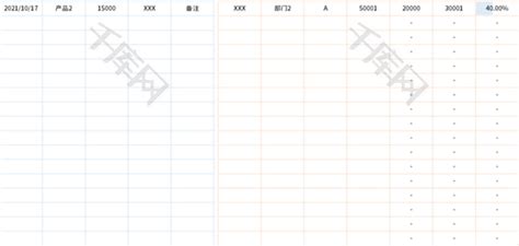 销售计划进度表excel模板 千库网 Excelid：156355