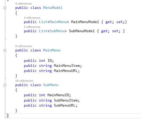 Dotnet Accordion Menu Using Jquery In Mvc