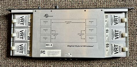 Lectrosonics Vr Venue Receiver Rack And Modules Reverb