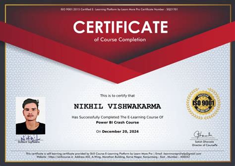 Nikhil Vishwakarma On Linkedin Powerbi Dataanalytics Continuouslearning Coursepe