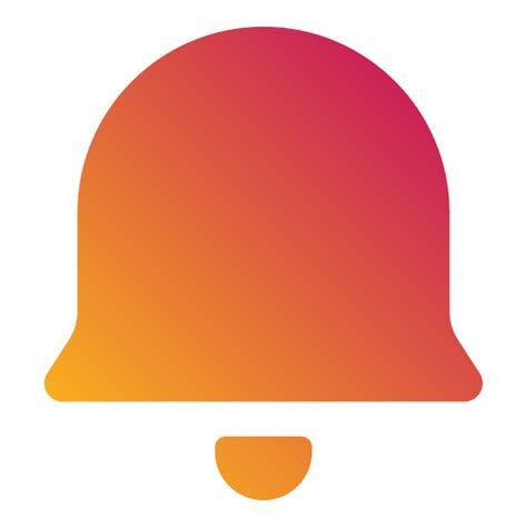 Notification Generic Gradient Fill Icon