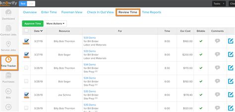 How To Edit Multiple Time Entries At Once Knowify