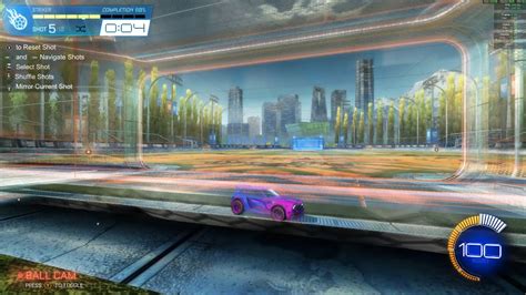 First Aereal Jump Reset While Training Rrocketleague